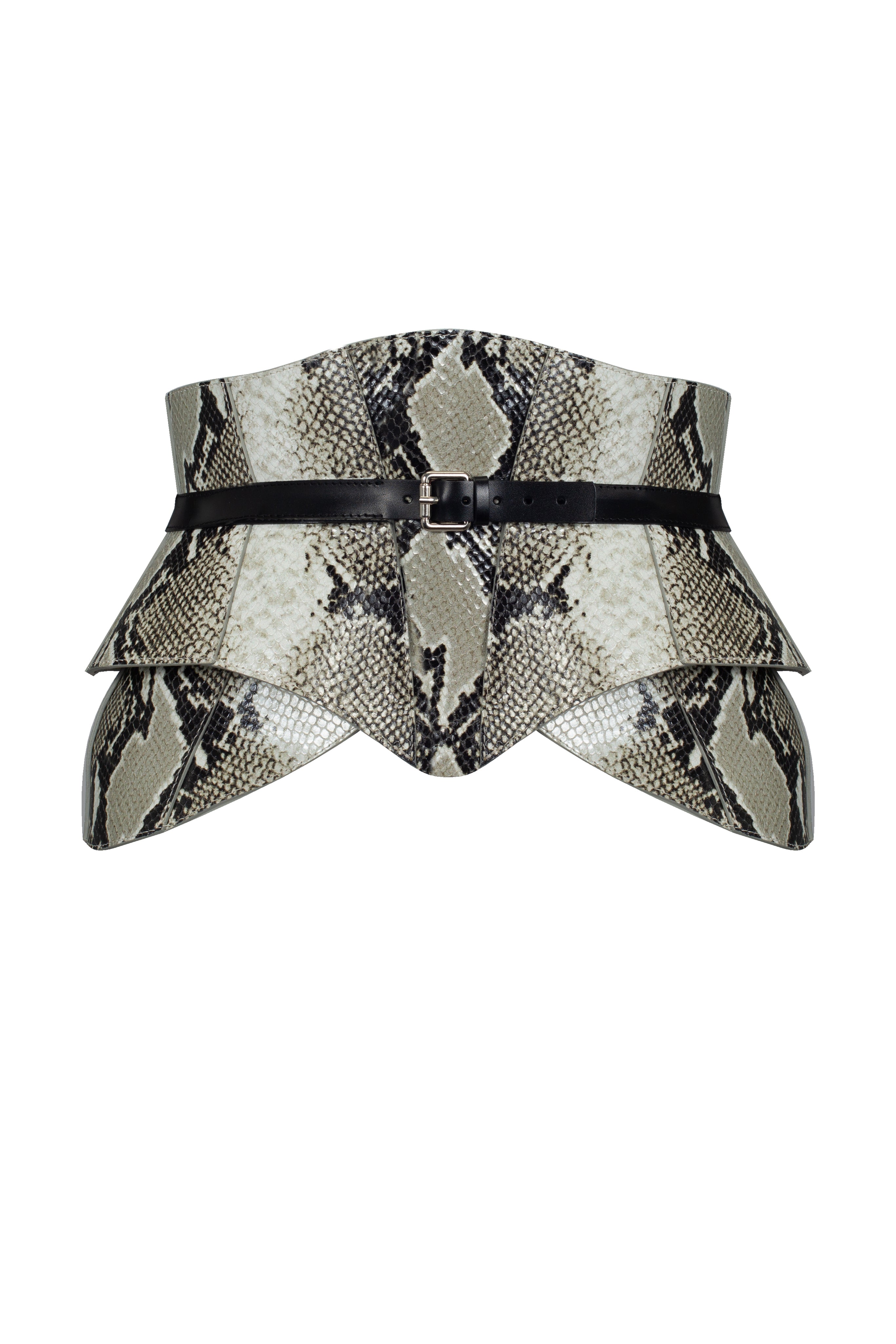 Snake leather basque – Santa